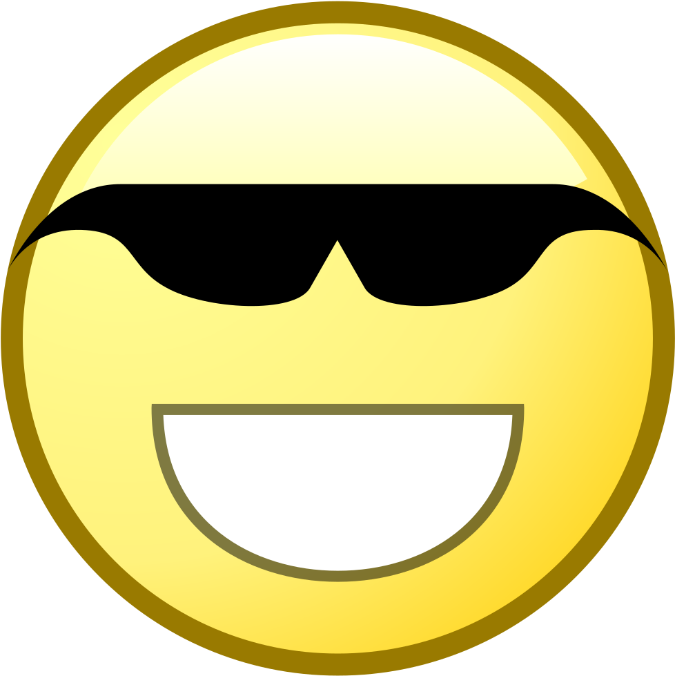 File - Emblem-cool - Svg - Software (1024x1024), Png Download