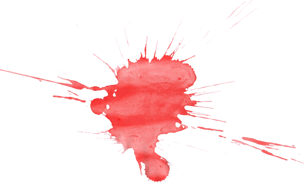 Download Red Splatter Png For Kids - Watercolor Painting | Transparent ...