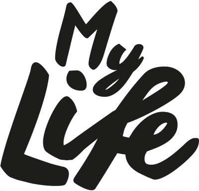 My Life - My Life Text Png (400x385), Png Download