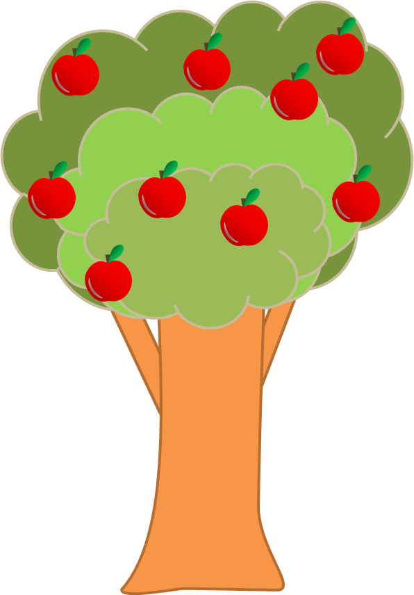 Cute Apple Tree Clip Art Images Pictures - Cute September Clip Art ...
