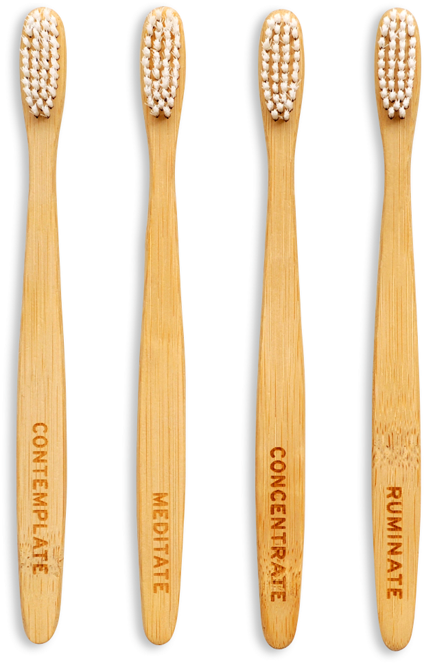 Reflections, Bamboo Toothbrush Set-0 - Toothbrush (1200x1053), Png Download