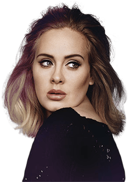 Download Adele Looking Right - Adele Png | Transparent PNG Download ...