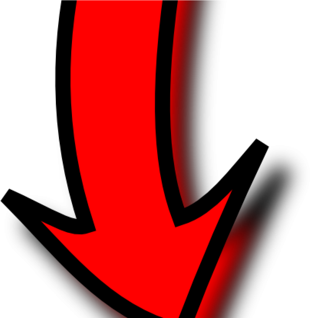 Red Arrow Clip Art At Clker Vector Online Royalty Animations - Transparent Background Red Arrow ...