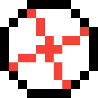 Peppermint Candy - Pixel Circle Minecraft (1184x1184), Png Download