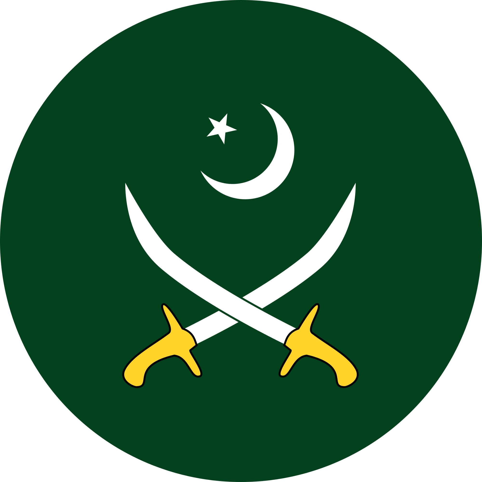 Pakistan Army Emblem - Pak Army Wallpaper Hd (2000x2000), Png Download