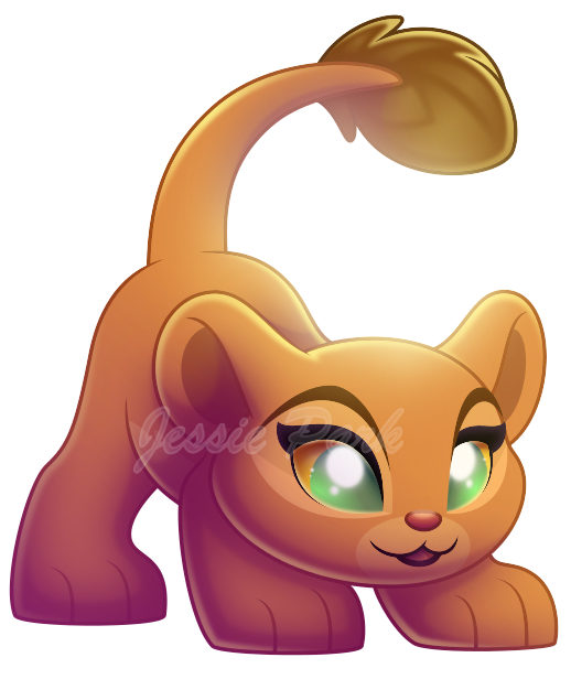 Nala Chibi - Cartoon (518x626), Png Download