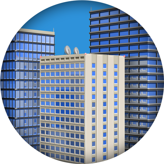 Download Building - Office Building Vector Png | Transparent PNG ...