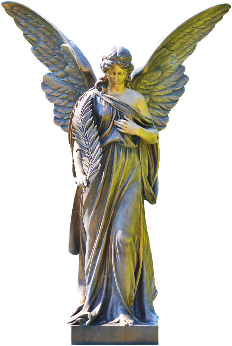 Download Statue Figure Angel - Statue | Transparent PNG Download | SeekPNG