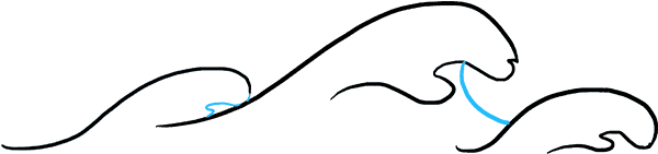 Download How To Draw Waves - Simple Wave Drawing | Transparent PNG ...