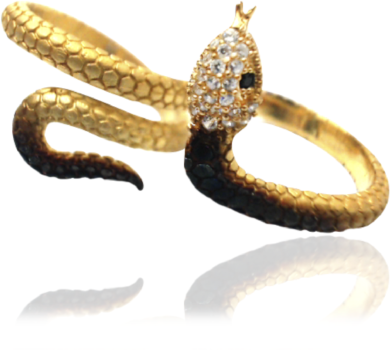 Ember Wrapped Snake - Body Jewelry (1500x1500), Png Download