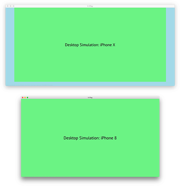 Iphone X Desktop Simulation With Safe Area Insets - Parallel (618x638 ...