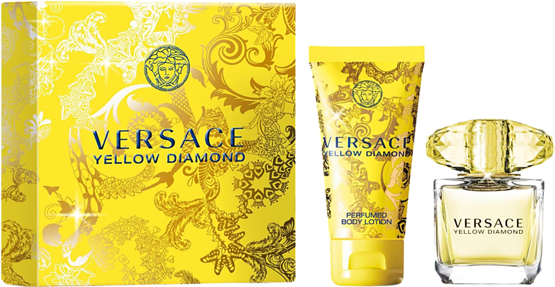 Versace Yellow Perfume Set (829x829), Png Download