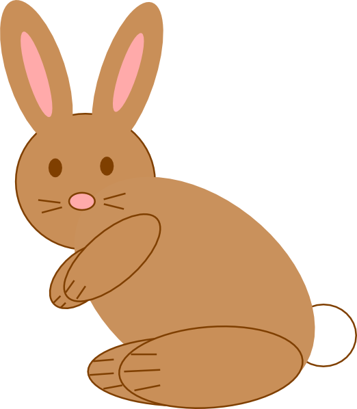Rabbit Clipart Png (522x598), Png Download