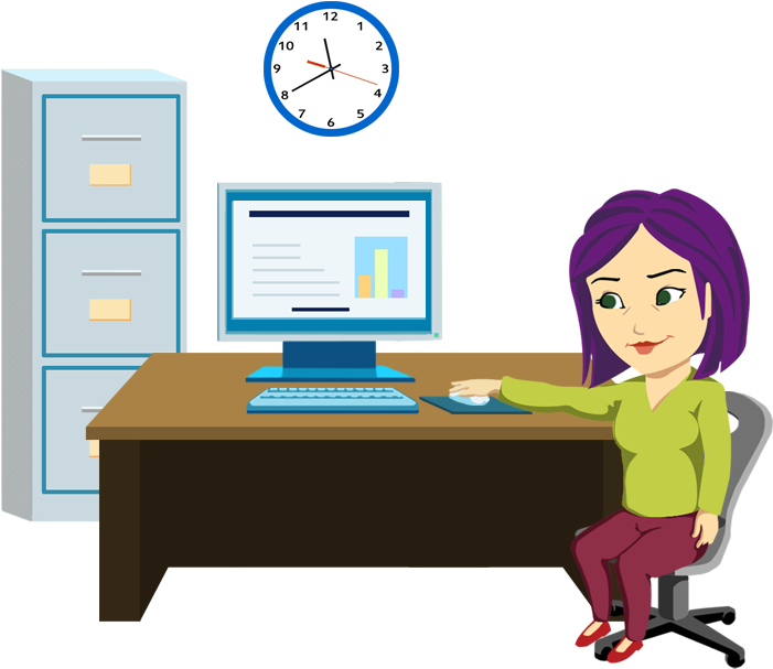 Manager - Cartoon (981x731), Png Download