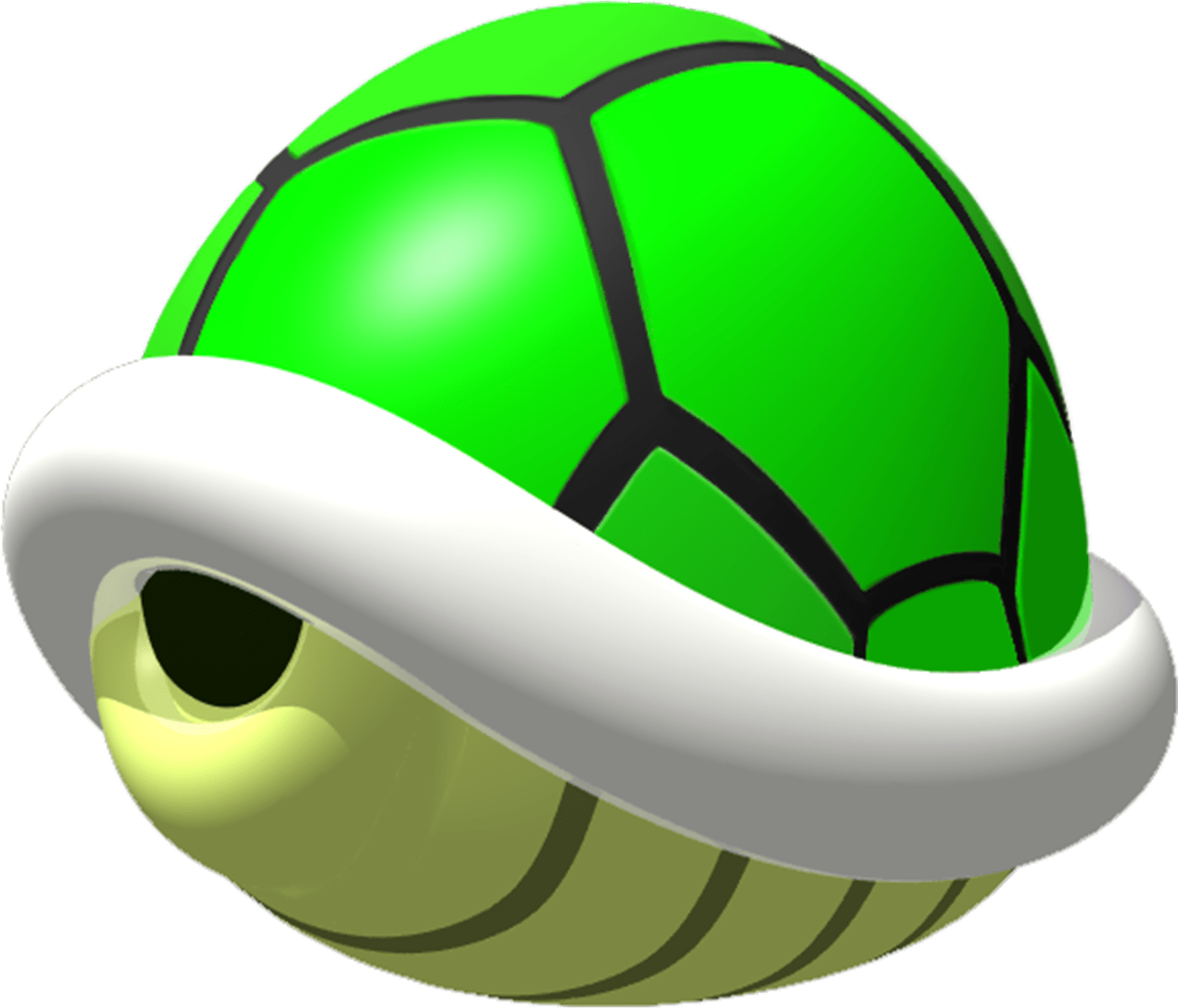 Download Green Shell Mario Kart - Super Mario Red Turtle | Transparent ...