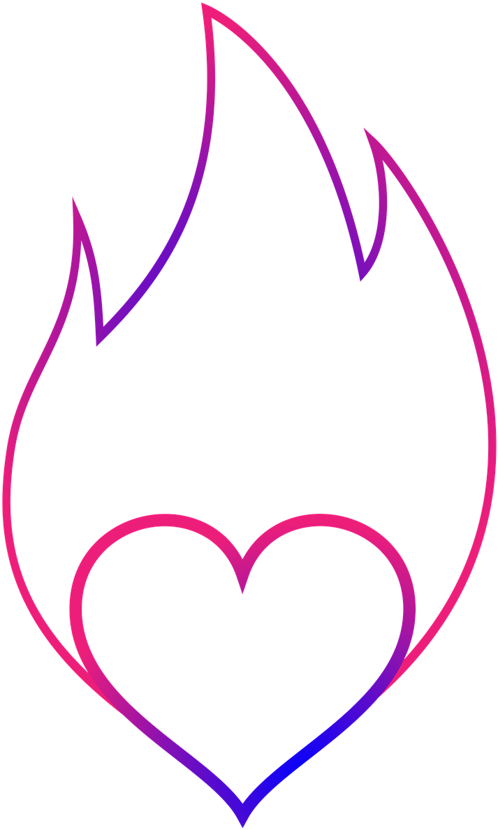 Download Heart Flame Logo | Transparent PNG Download | SeekPNG