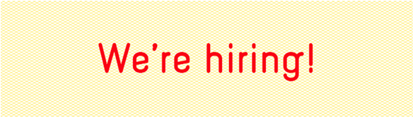 We're Hiring - Orange (1000x325), Png Download