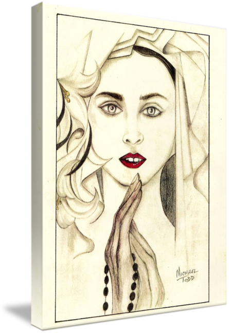 Download Vector Black And White Library Pencil Drawings Face - Drawing ...