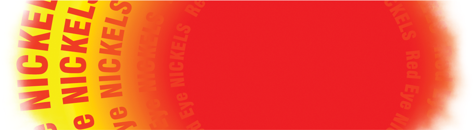 Triple Red Eye Nickels Background - Carmine (1700x450), Png Download