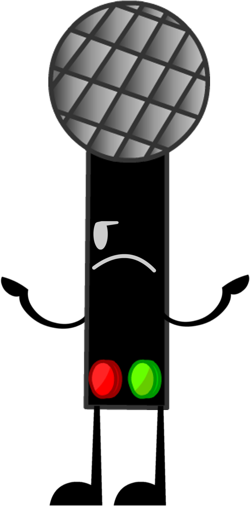 Microphone - Object Shows Microphone (552x1025), Png Download