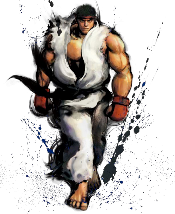 Ryu Street Fighter 5 Png Stock - Street Fighter Gouken Ryu (613x751 ...