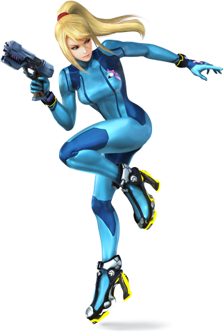Label - Samus Aran (480x550), Png Download