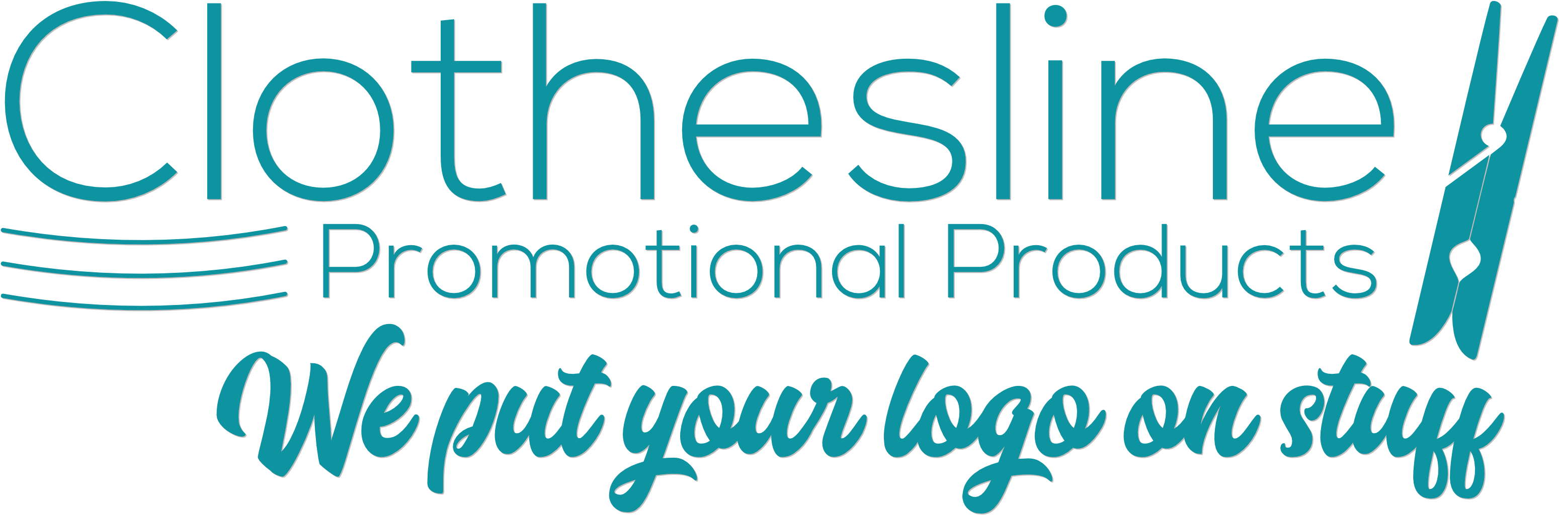 Clothesline Promotional Products - Logo (3300x1050), Png Download