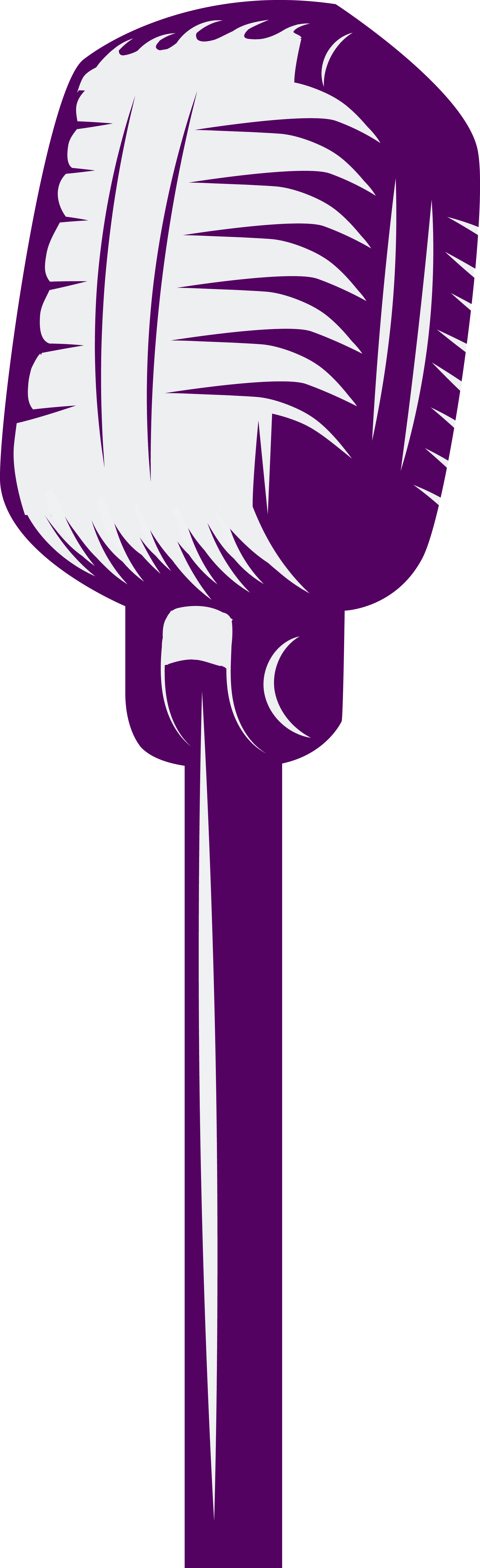 Download Microphone Clipart Purple - Colorful Microphone Clip Art ...