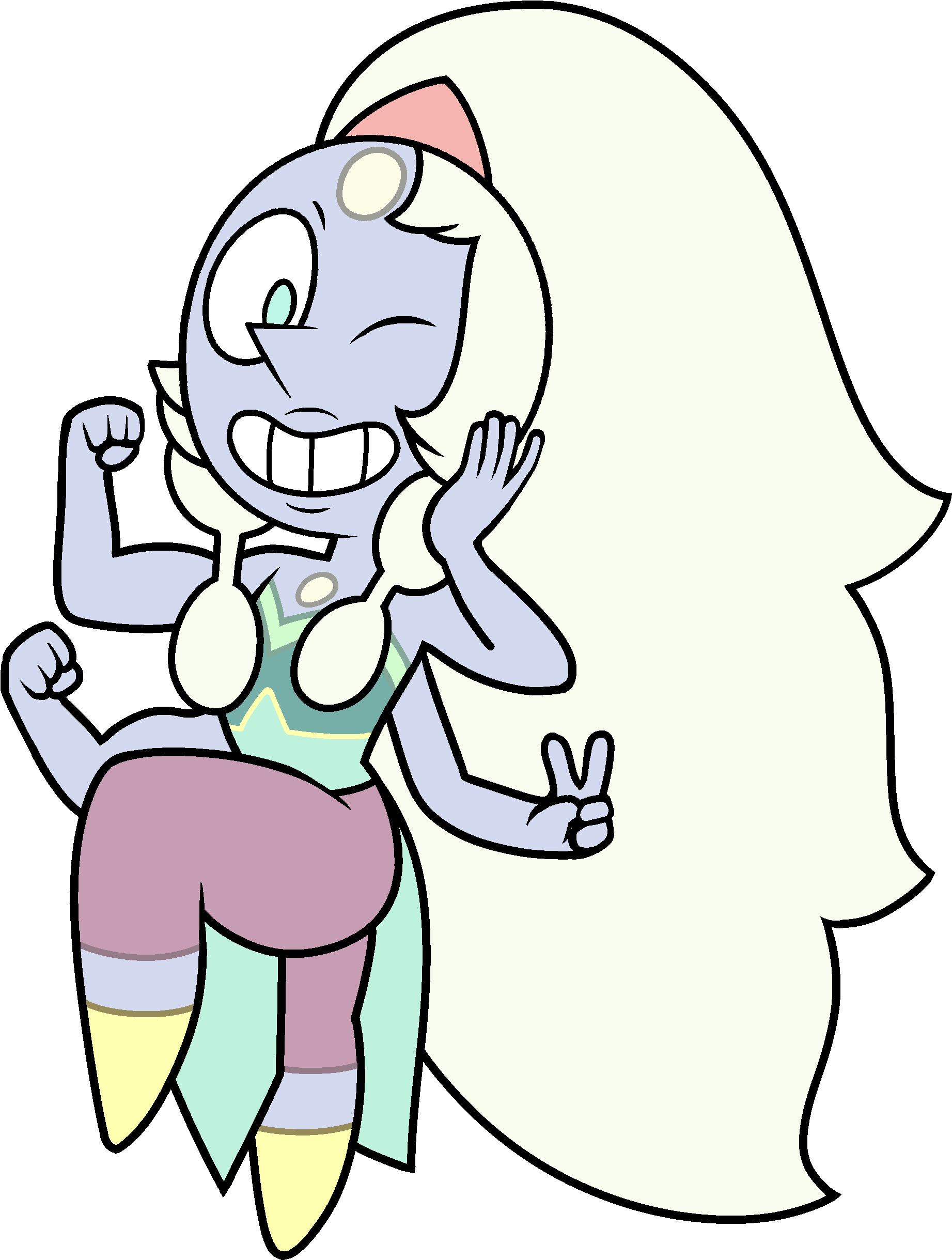 Download One Punch Man Clipart Steven Universe - Opal Steven Universe ...