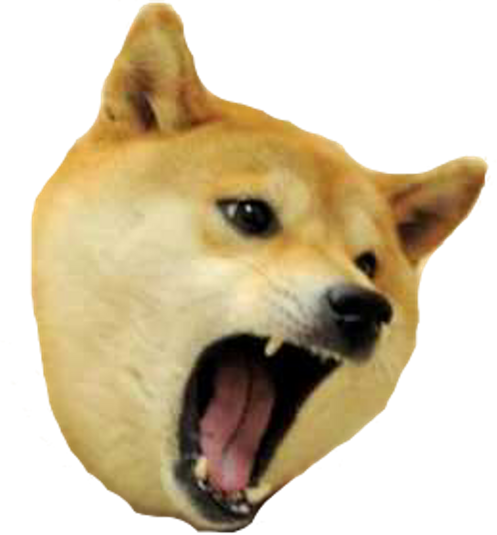 Shibenation Doge Meme Freetoedit - Angry Doge Meme (1024x1103), Png ...