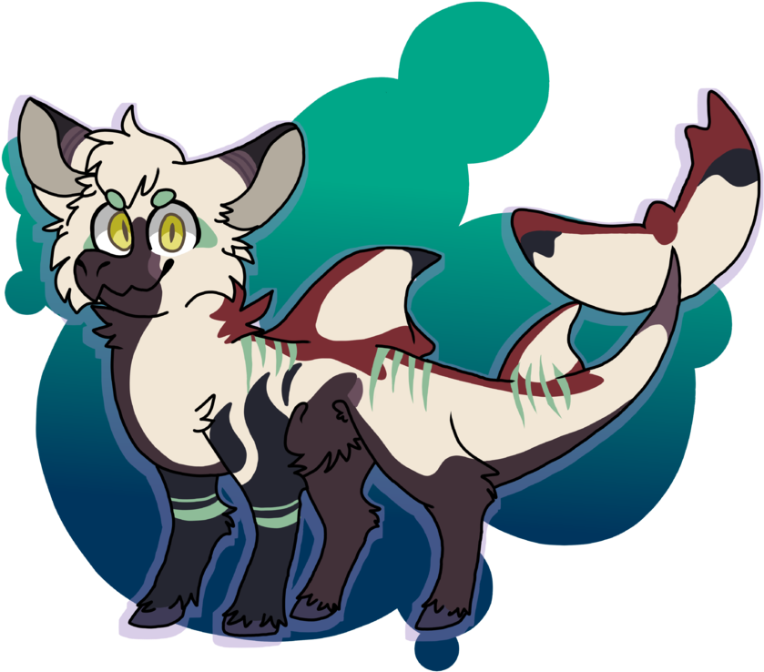 Floofy Shark Boi - Cartoon (959x959), Png Download