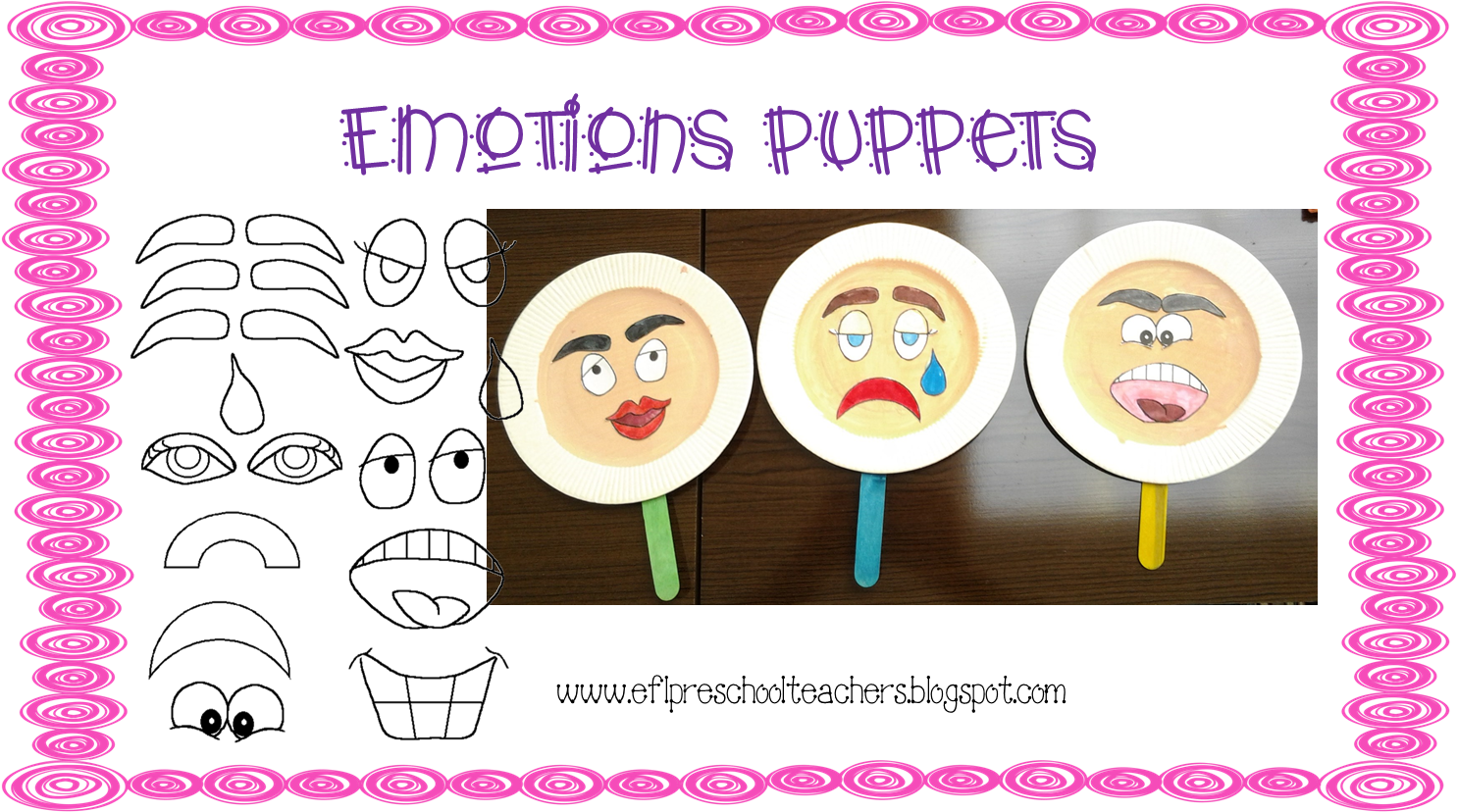 Download Feelings Clipart Paper Plate Faces - Paper Plate Emotion Craft ...