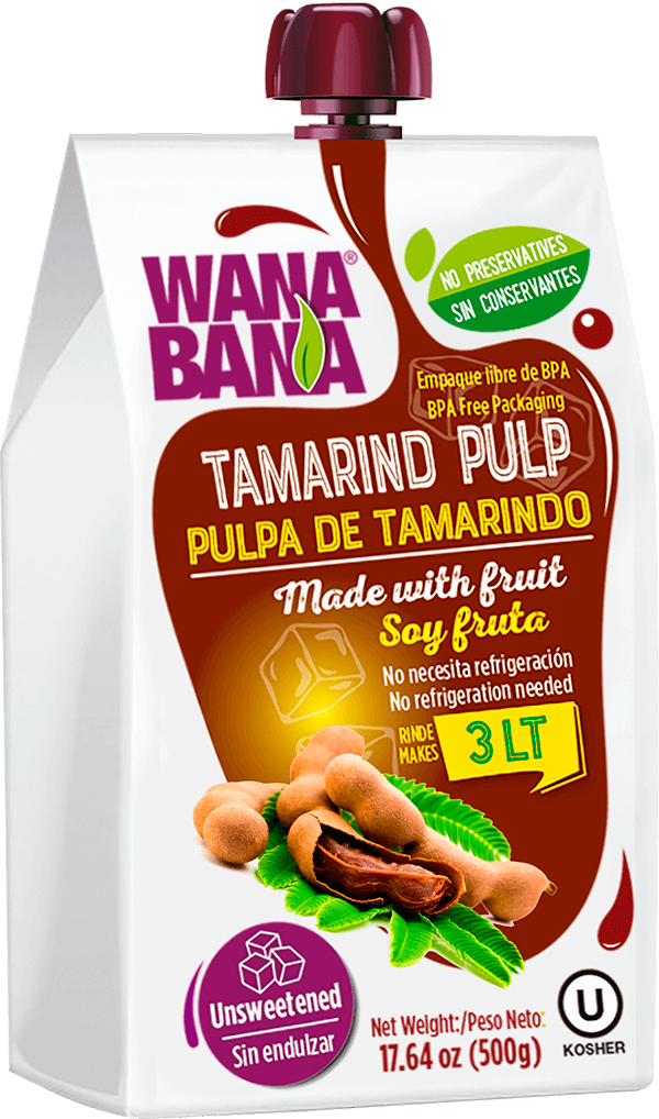 Tamarind Tamarindo 500g Fruit Pulp Pouch 20 Box - Bánh (600x1018), Png ...