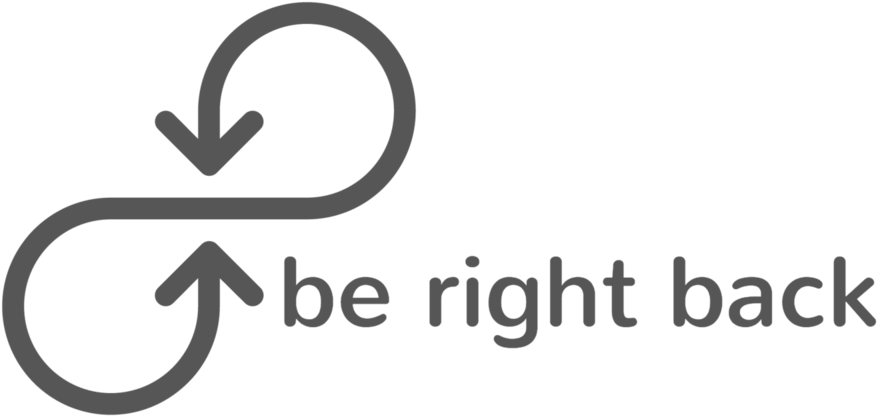 Be Right Back Png - Calligraphy (1000x537), Png Download