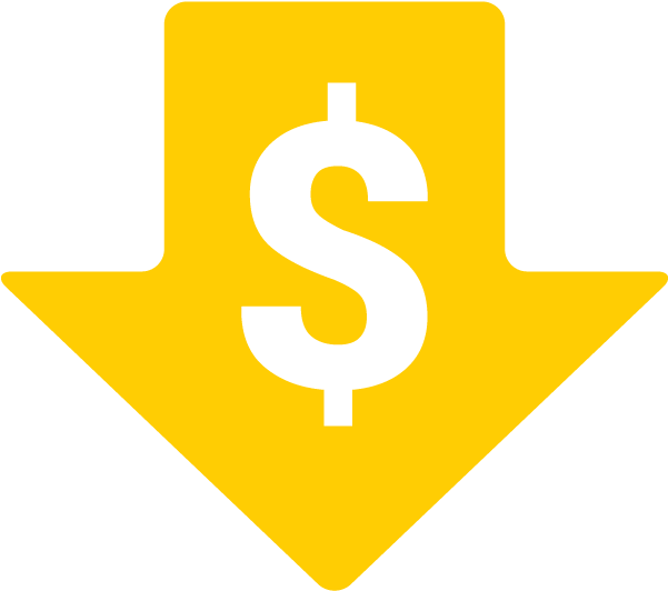 Download Price Reduction Icon - Cost Reduction Symbol | Transparent PNG ...