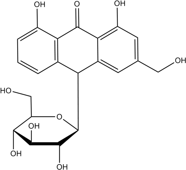Download Aloin Structure - Structure Of Aloin | Transparent PNG ...