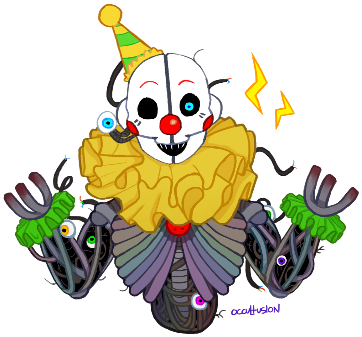 #ennard Hashtag On Twitter - Cartoon (1200x1144), Png Download