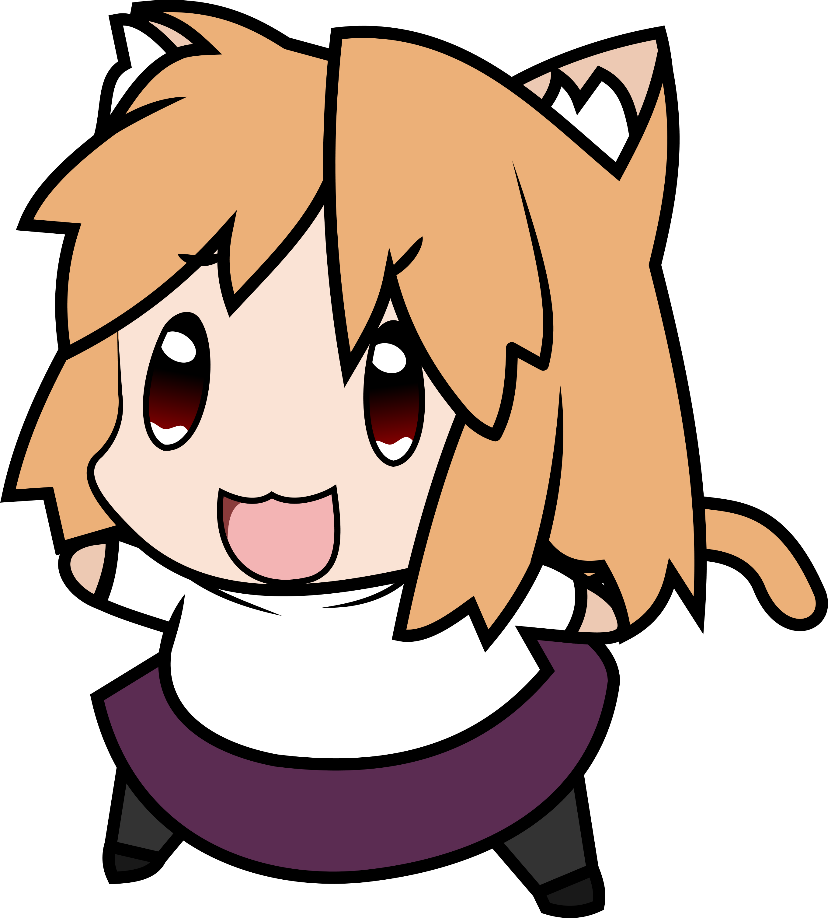 Spoiler - - Cartoon (2722x3017), Png Download