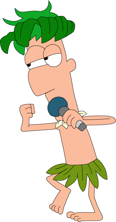 Ferb Dancing - Ferb Fletcher (382x730), Png Download