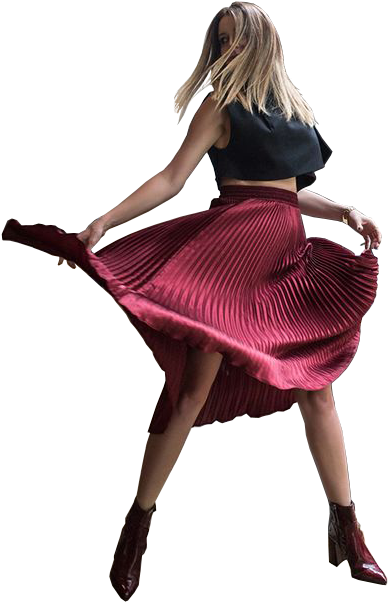 Dancing Woman Png - Dancing Cut Out People (442x649), Png Download
