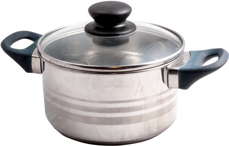 Stainless Steel Cooking Pot Png Transparent Image - Stainless Pot Png ...