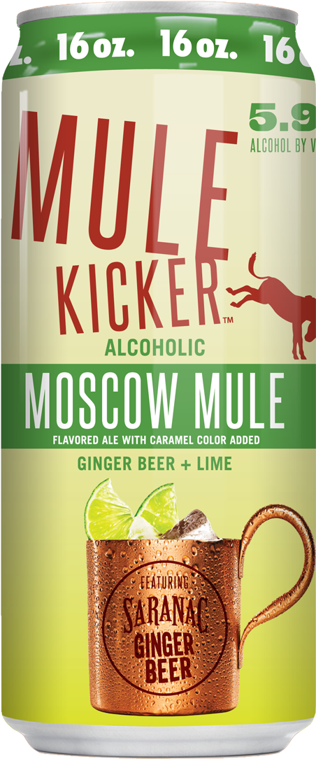 Mule Kicker - Moscow Mule Beer (600x1196), Png Download