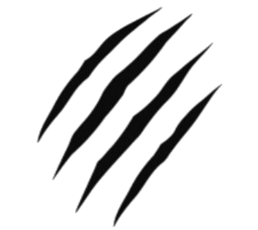 Download Claw Mark Decal, Roblox - Claw Marks Transparent | Transparent ...