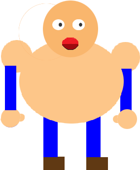 Randomguy Copy - Cartoon (362x401), Png Download