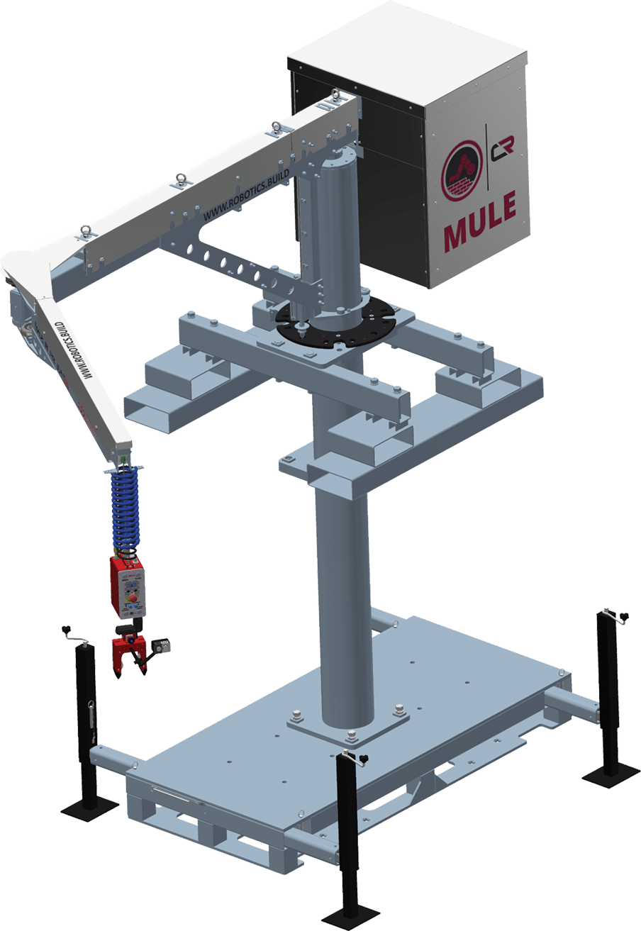 Workforce - Mule Construction Robotics (904x1313), Png Download