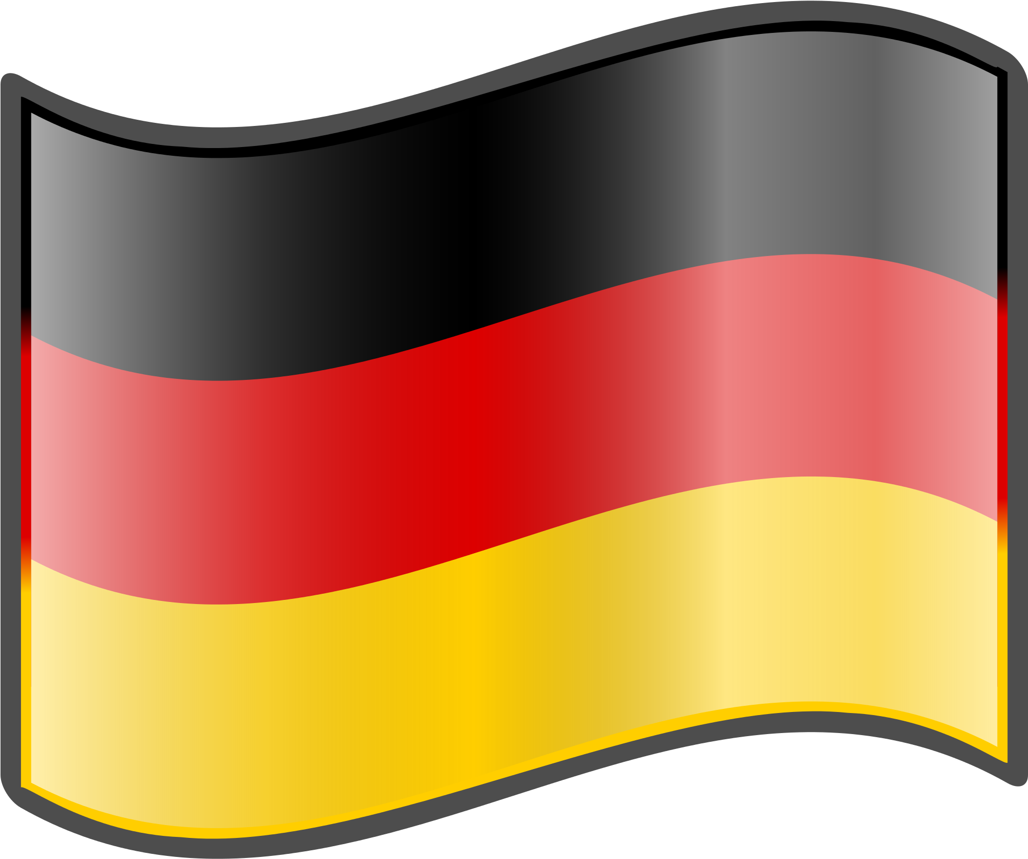 Open - German Flag Emoji Png (2000x2000), Png Download
