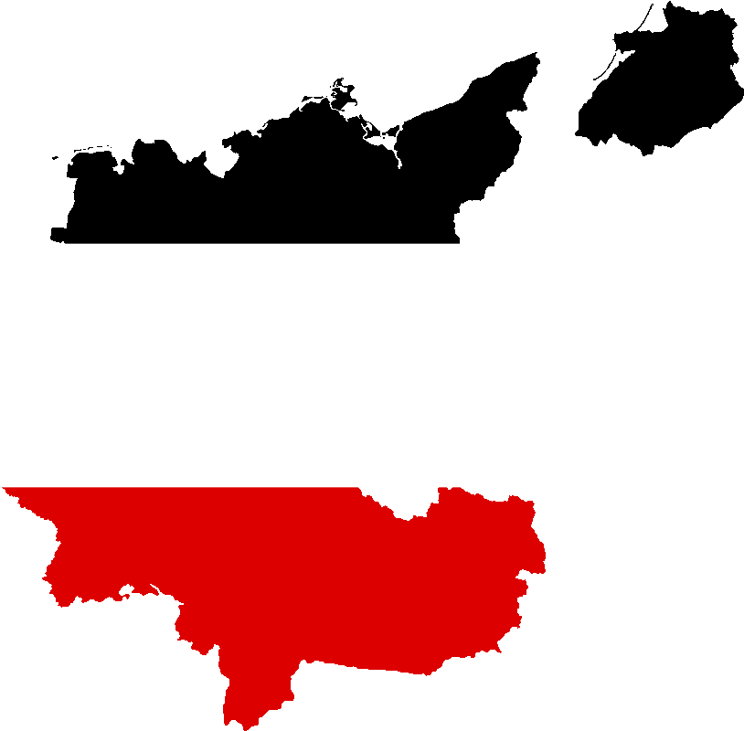 Flag Map Of Germany (814x800), Png Download