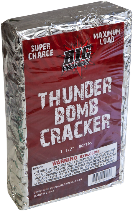 Thunder Bomb Cracker - Box (1066x800), Png Download