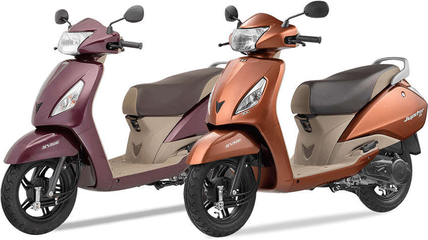 Tvs Jupiter Zx Comes In Exclusive Premium Colours - Colour Of Jupiter ...