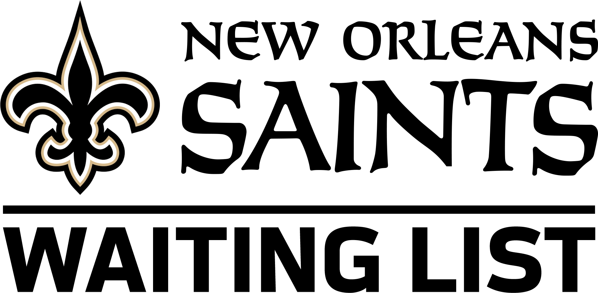 New Orleans Saints Logo Png - Nfl Saints Logo Black And White ...